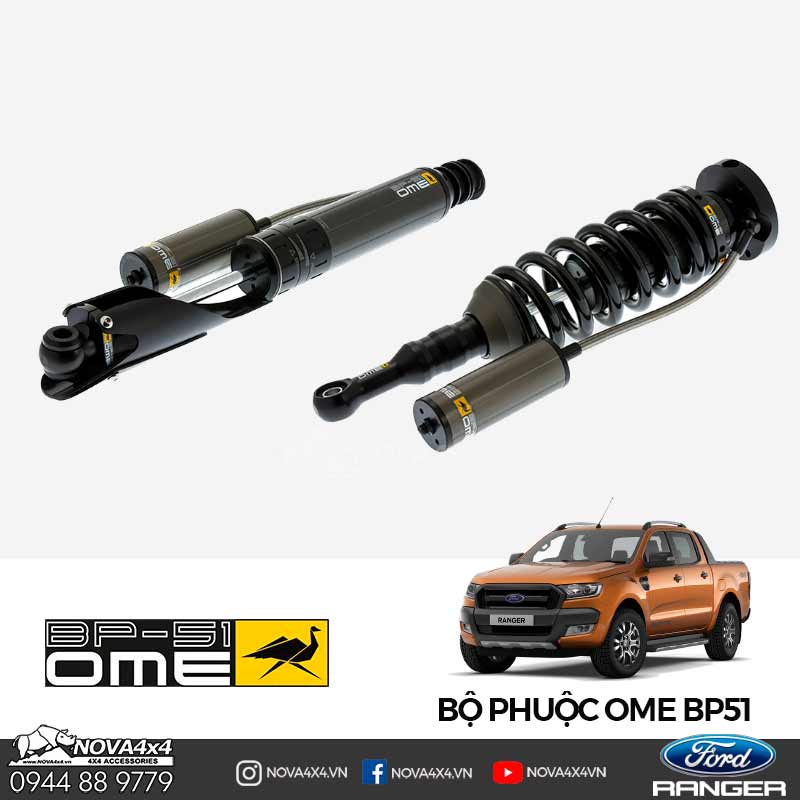 Bộ Phuộc BP51 Old Man Emu dành cho Ford Ranger