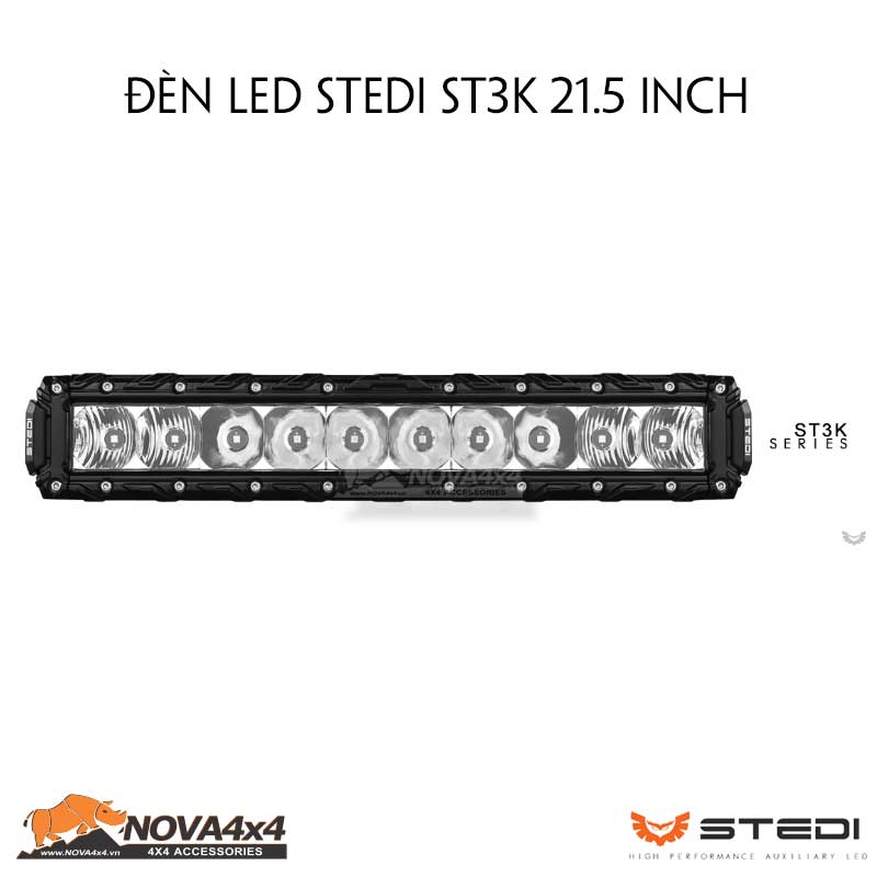 Đèn Led Bar Stedi ST3K 21.5 inch - 1 hàng Led - xuất xứ Australia