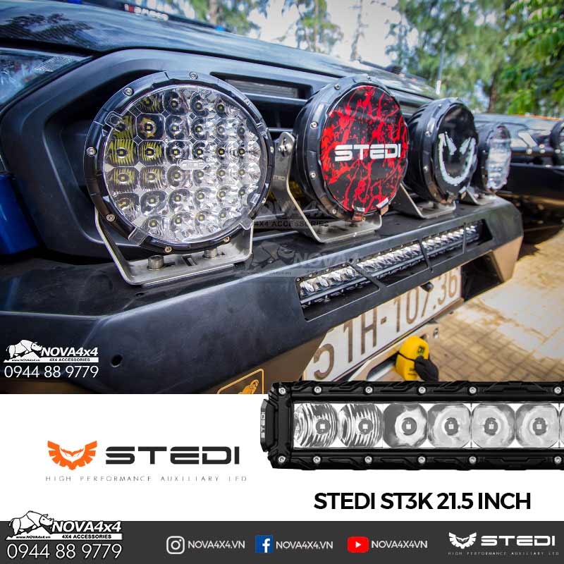 Đèn Led Bar Stedi ST3K 21.5 inch - 1 hàng Led - xuất xứ Australia