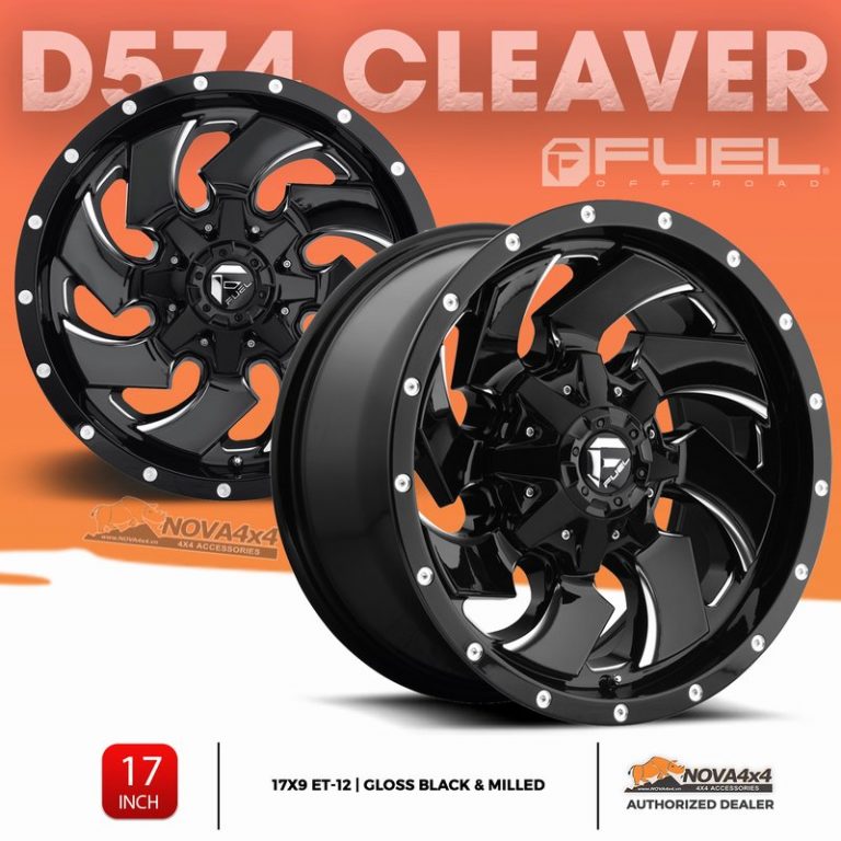 Mâm Fuel 18 One Piece Cleaver D573 - Mâm độ Offroad