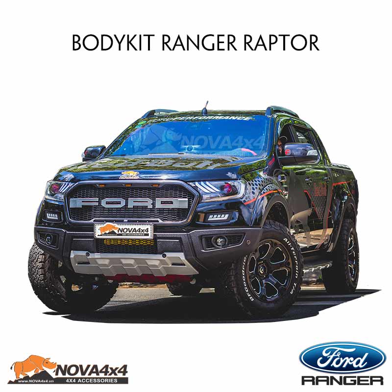 Bộ Bodykit Cản Raptor 2019 với lớp sơn phủ chống trầy
