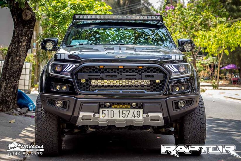 Mổ xẻ chi tiết gói nâng cấp Ranger lên Raptor tại Nova4x4