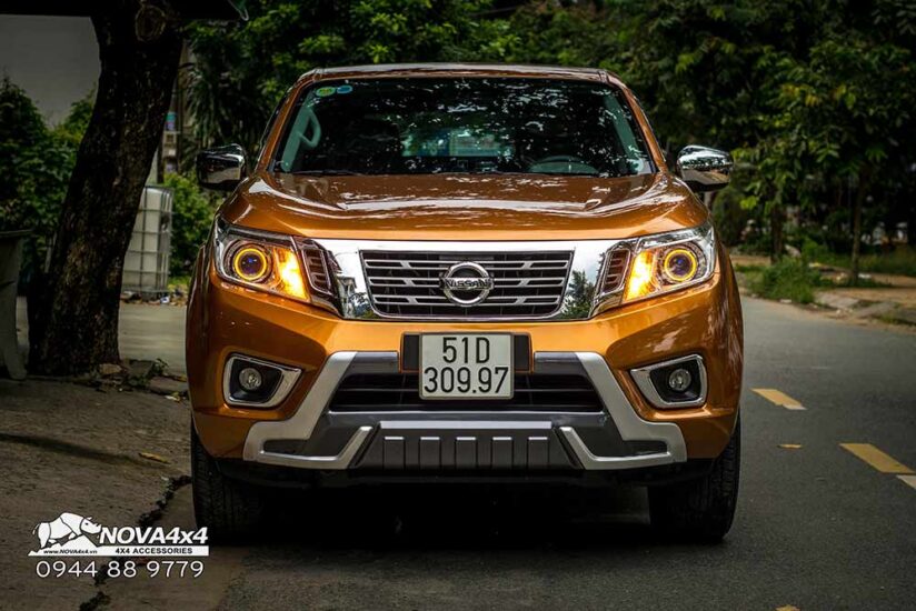Chi tiết Gói độ đèn Navara EL Premium R cực đỉnh từ Nova4x4