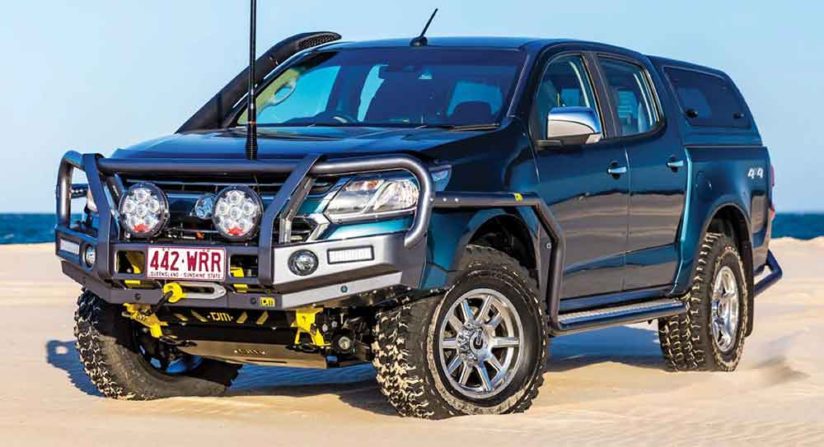 Cản trước TJM Outback dành cho Colorado /Trailblazer - Phong cách Úc