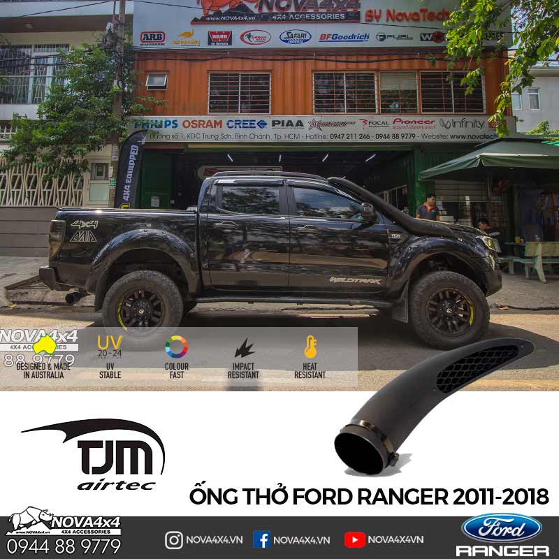 Ống thở TJM Ranger (2011+) kiểu dáng Wedgetail