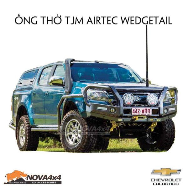 Ống thở TJM cho Colorado - Ống hút gió xe ô tô - Nhập khẩu Australia