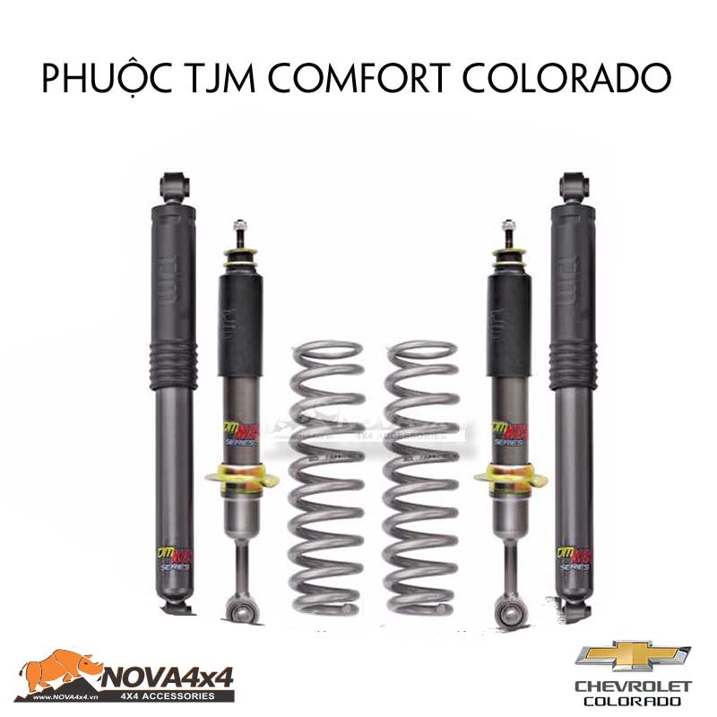 Bộ Phuộc TJM XGS Comfort Option cho Colorado/D-Max (2012+)