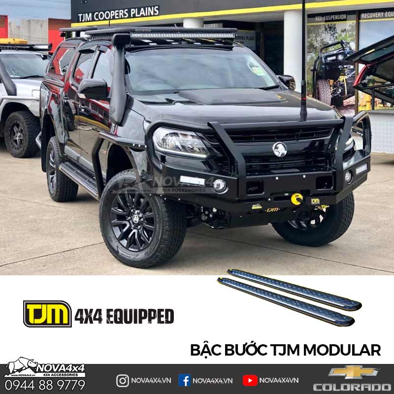 Bậc bước Chevrolet Colorado & Isuzu D-Max | TJM Modular Side Steps