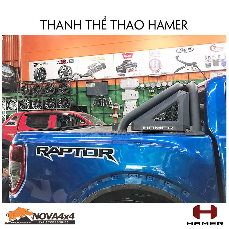 Thanh thể thao cho xe bán tải Hamer4x4 HR-1701 - Kiểu dáng mạnh mẽ