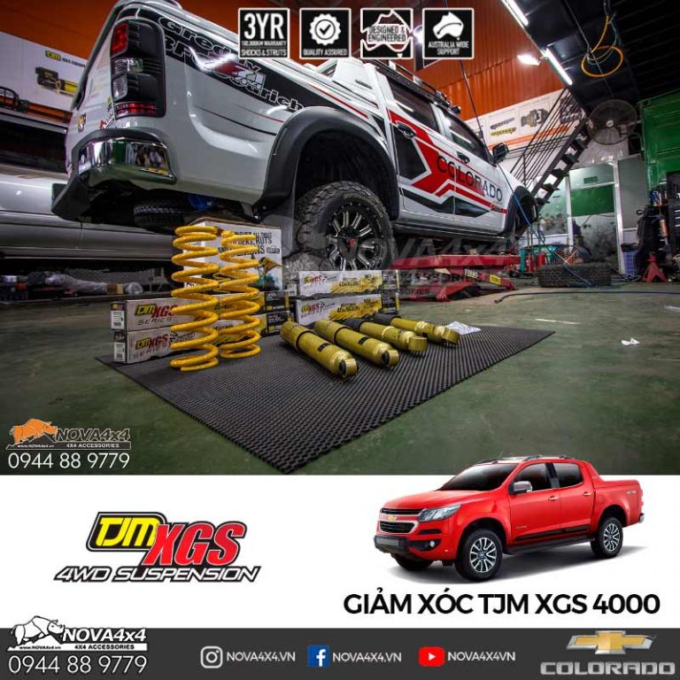 Bộ Phuộc TJM cho Chevrolet Colorado & Isuzu D-Max (2016+)