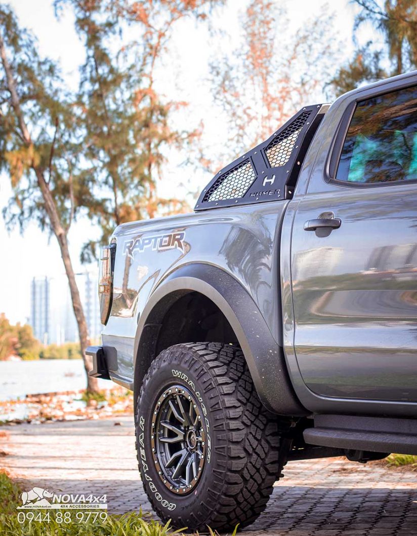 Độ Ford Ranger Raptor đẹp nhẹ nhàng theo phong cách Hamer Concept