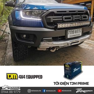 Tời điện TJM Prime 12000 lb (Cáp mềm) - Nova4x4