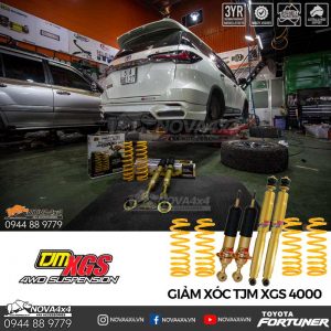 Giảm xóc TJM XGS 4000 cho Toyota Fortuner đời 2015 trở về sau