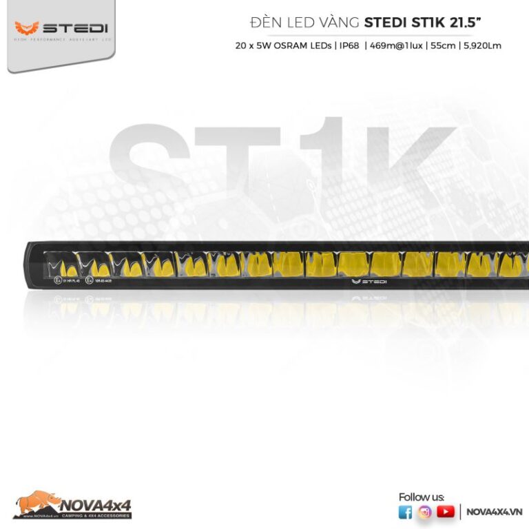 Đèn LED Stedi - Thương hiệu Đèn Led sáng nhất Thế giới từ Australia