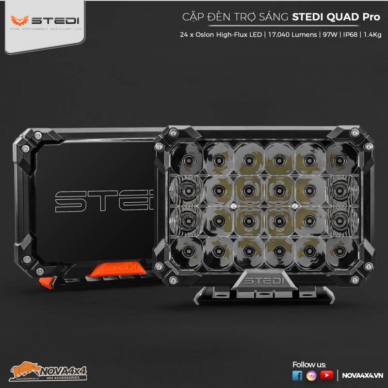 STEDI - Thương hiệu đèn LED chiếu sáng xe hơi hàng đầu Australia