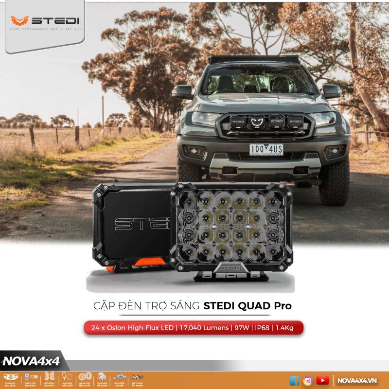 Đèn LED Stedi - Thương hiệu Đèn Led sáng nhất Thế giới từ Australia