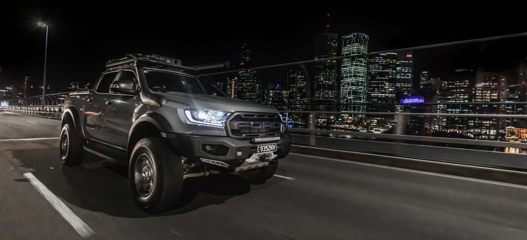 Cản trước TJM Covert Alloy Black cho Ranger Raptor