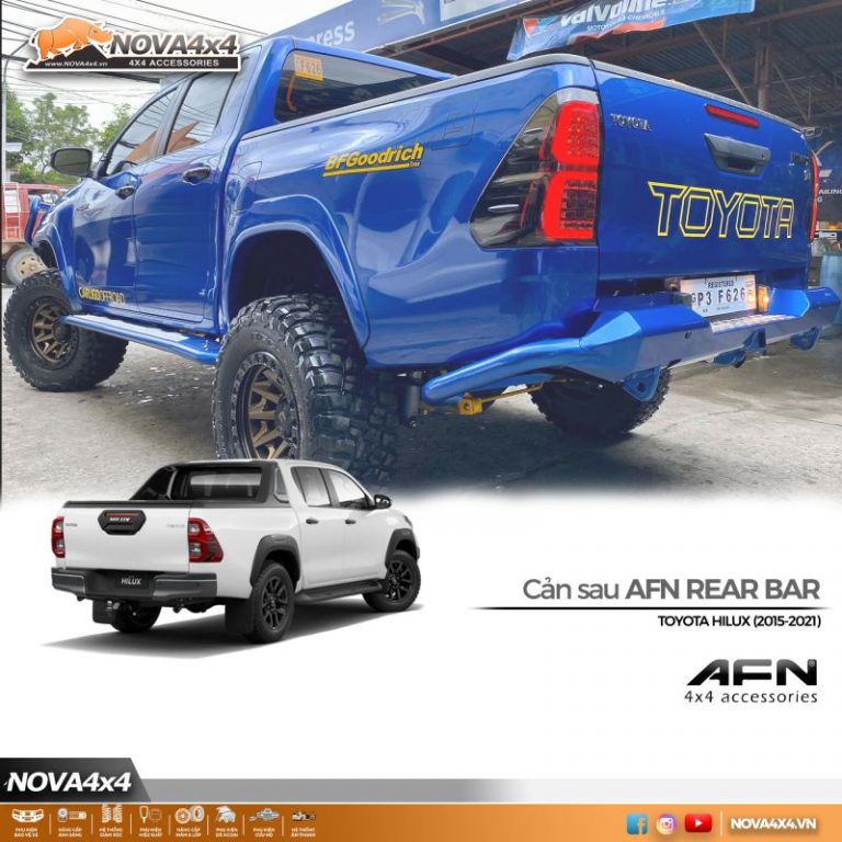 Cản sau cho xe Bán Tải, Ford Ranger - Ranger Raptor - Hilux - Colorado