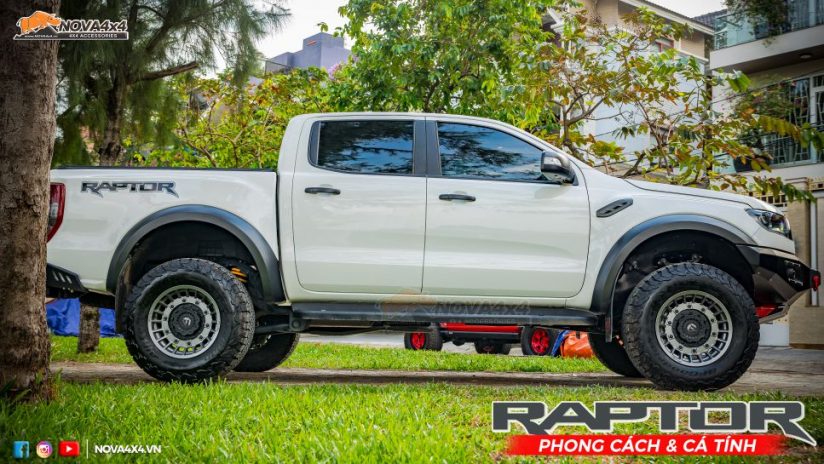 Gói độ đầy Phong cách và cá tính cho Ranger Raptor 2021 - Nova4x4