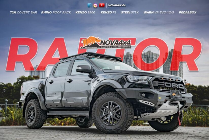 Ford Ranger Raptor thể hiện phong cách với gói độ 175 triệu - Nova4x4