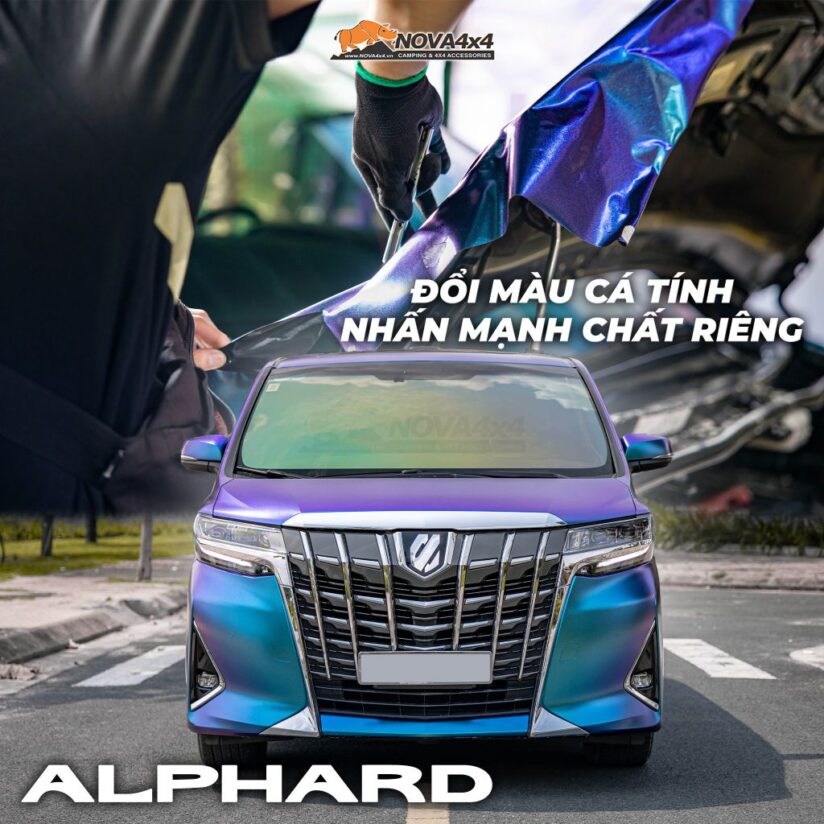 Thay đổi phong cách cho Toyota Alphard