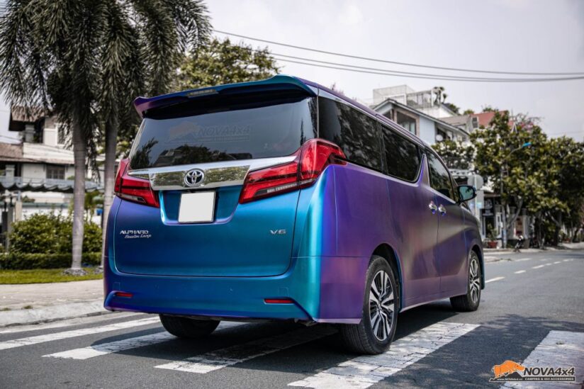 Thay đổi phong cách cho Toyota Alphard