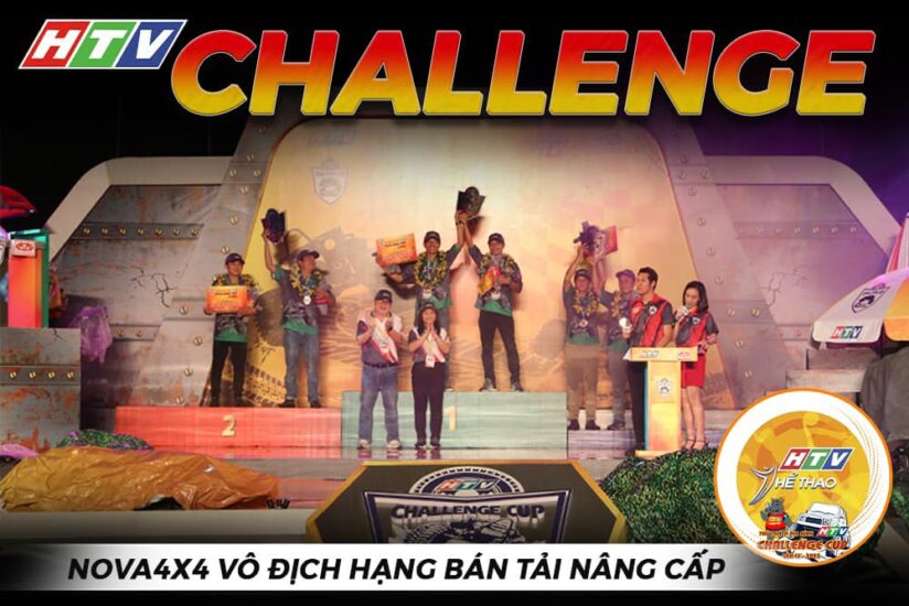 Đội đua Nova4x4 Off-road -vô địch HTV CHALLENGE CUP 2022