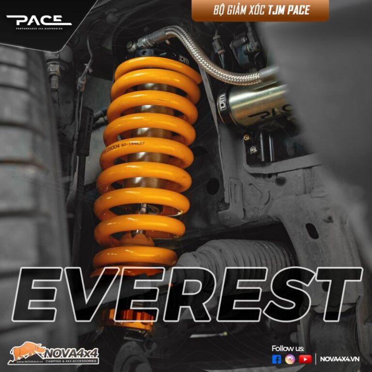 Bộ Giảm xóc TJM Pace Performance Shocks Ford Everest (2018-2022)