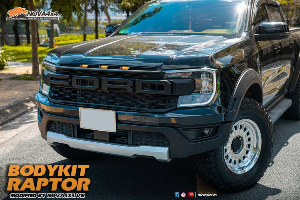 Báo giá chi tiết gói độ Bodykit nâng đời Ranger XLS lên Raptor 2023
