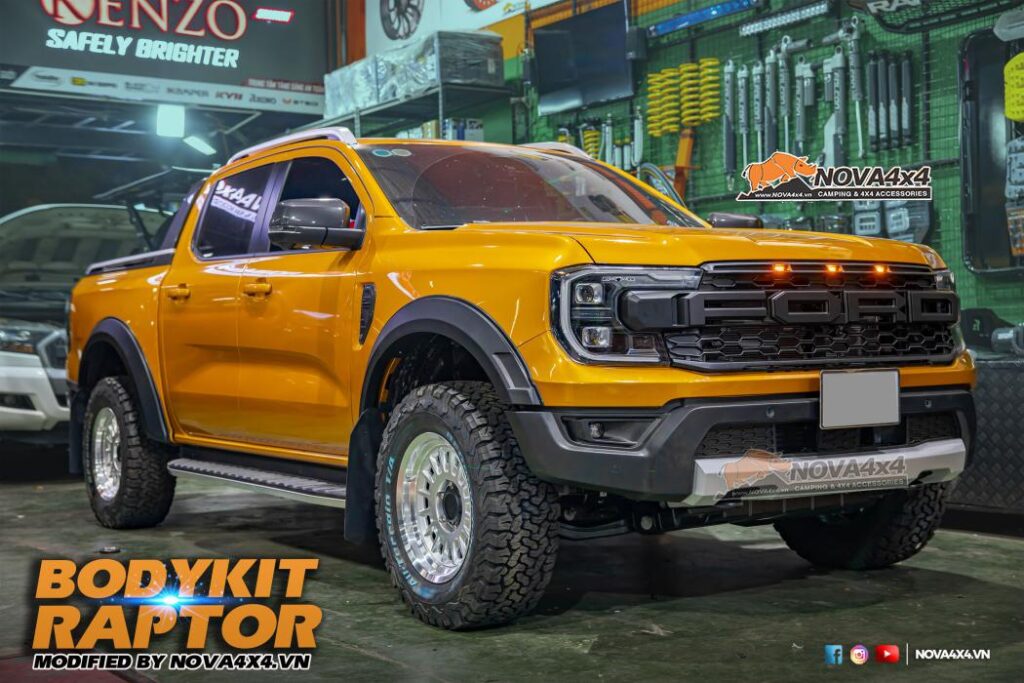 Báo giá chi tiết gói Bodykit nâng đời Ranger WildTrak lên Raptor 2023