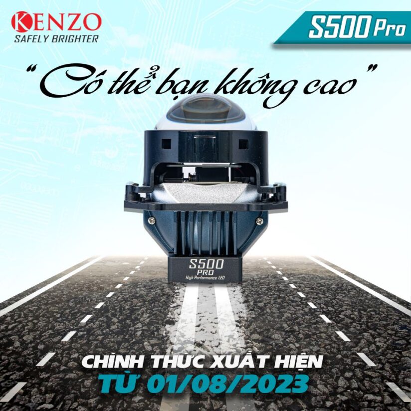 Bi Led Kenzo S500 Pro | Ngắn gọn và tối ưu chi phí