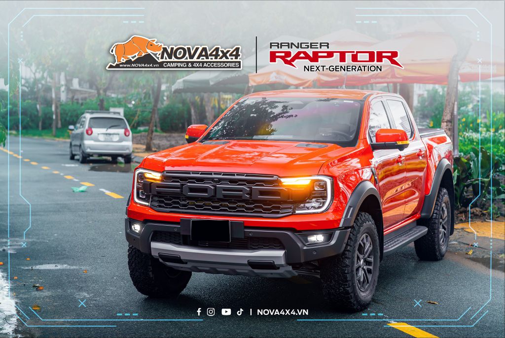 Nâng cấp phụ kiên cho xe Ranger Raptor 2023