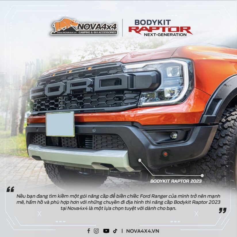 TIN HOT: NOVA4X4 TUNG COMBO ƯU ĐÃI BODYKIT RAPTOR