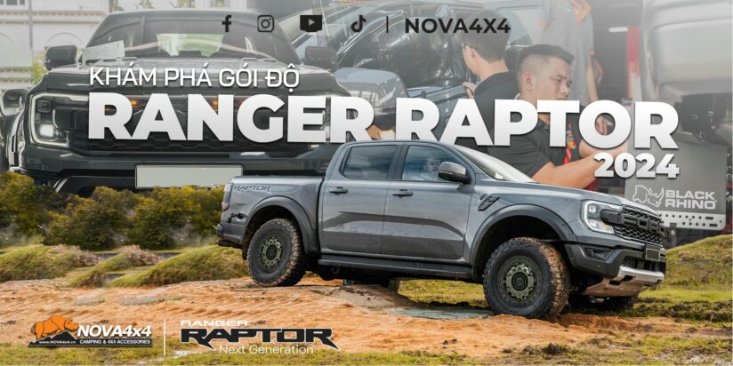 Khám phá gói phụ kiện Ranger Raptor 2024 mà bạn nhất định phải trang bị