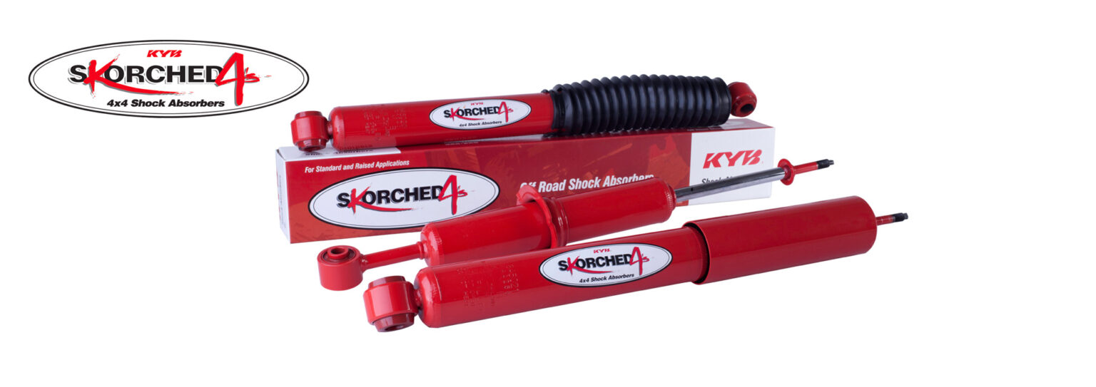 Full set giảm xóc KYB Skorched SK4 cho Toyota Fortuner (2015-ON)