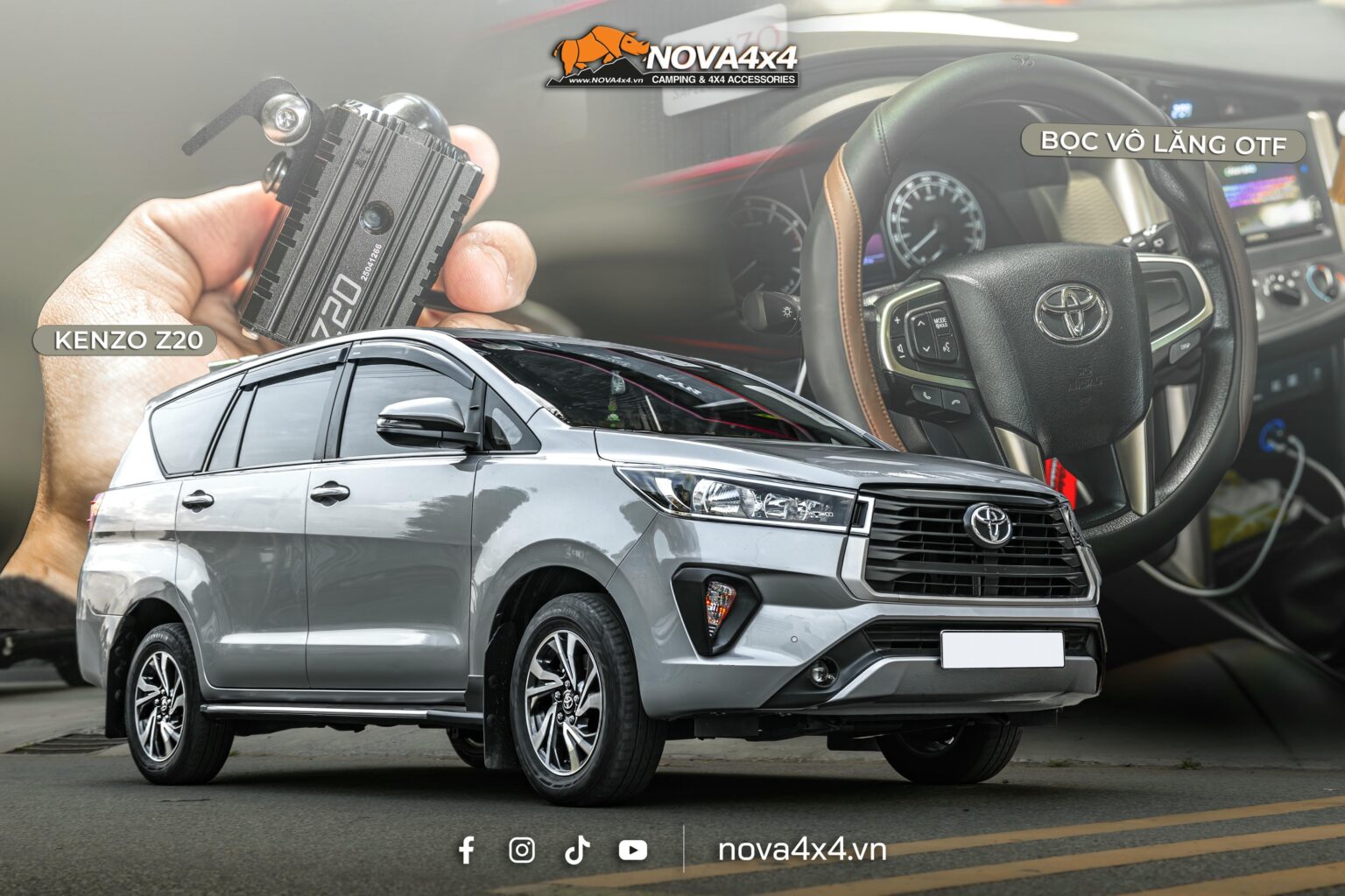 Bản độ Toyota Innova an toàn - tiện ích - sang trọng