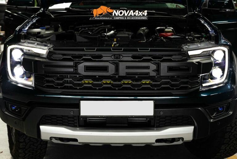 Phương án độ đèn tăng sáng Raptor cho anh em thường xuyên đi địa hình